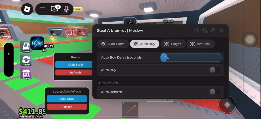 Steal A Brainrot Script for Roblox Delta [Updated #906] - Steal A ...